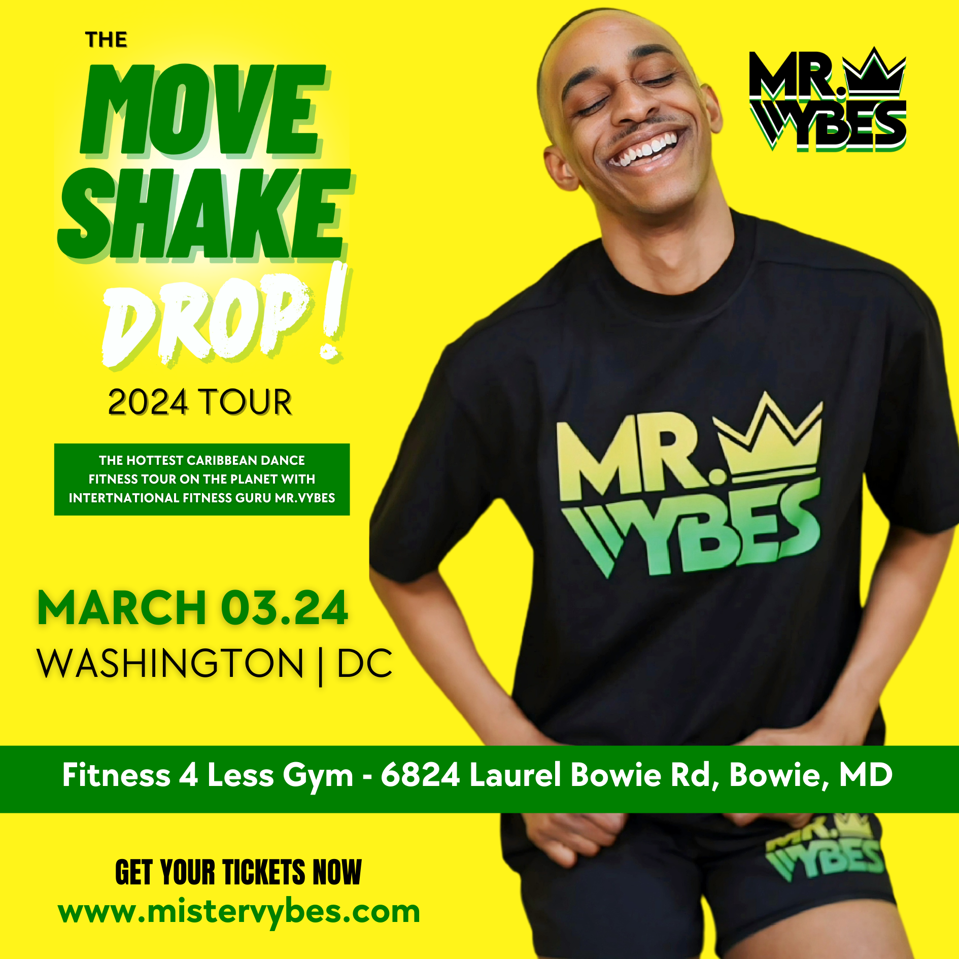 Move. Shake. Drop Tour - Washington DC | Trust Your Vybe | Hoodies ...